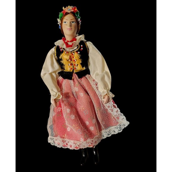 Art | Vintage Polish Cultural Doll Regional Traditional Dress ...